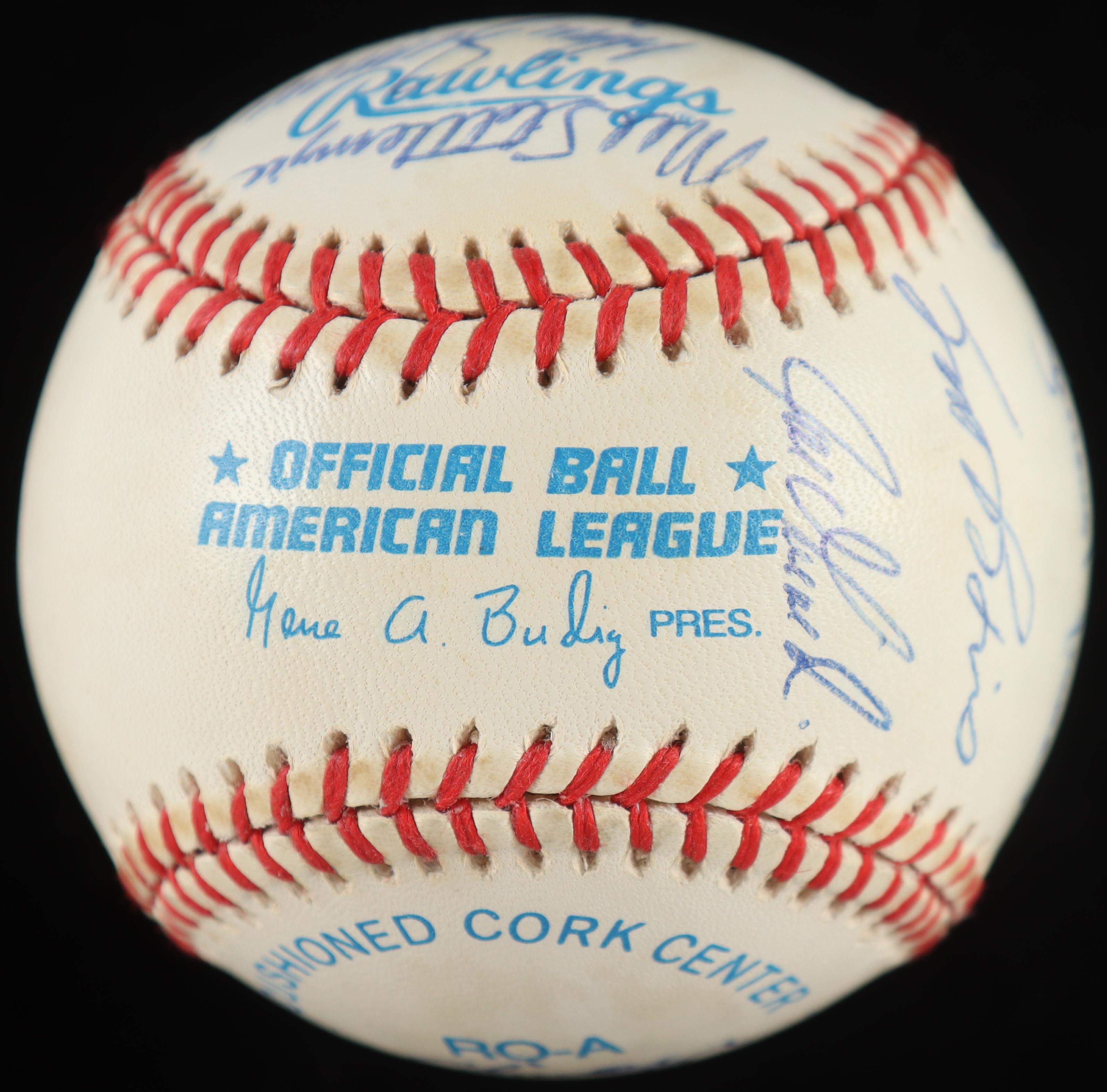 1998-99 New York Yankees (12) Multi-Signed OAL Baseball Signatures ...