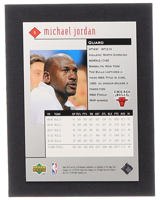 Michael Jordan 1998-99 Black Diamond #9 | Pristine Auction