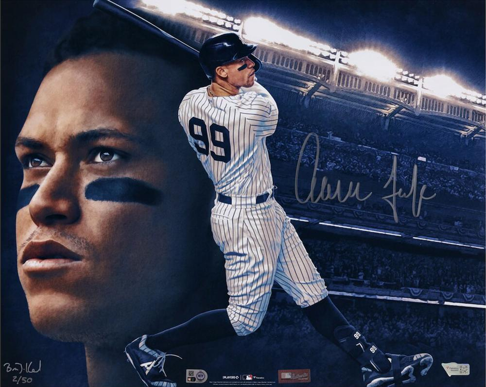 Aaron Judge Signed Yankees LE B. Konnick 16x20 Photo Print (Fanatics ...