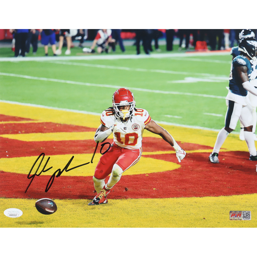 Isaiah Pacheco Signed Chiefs 11x14 Photo (JSA) | Pristine Auction