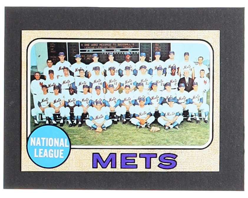 1968 Topps #401 Mets Team | Pristine Auction