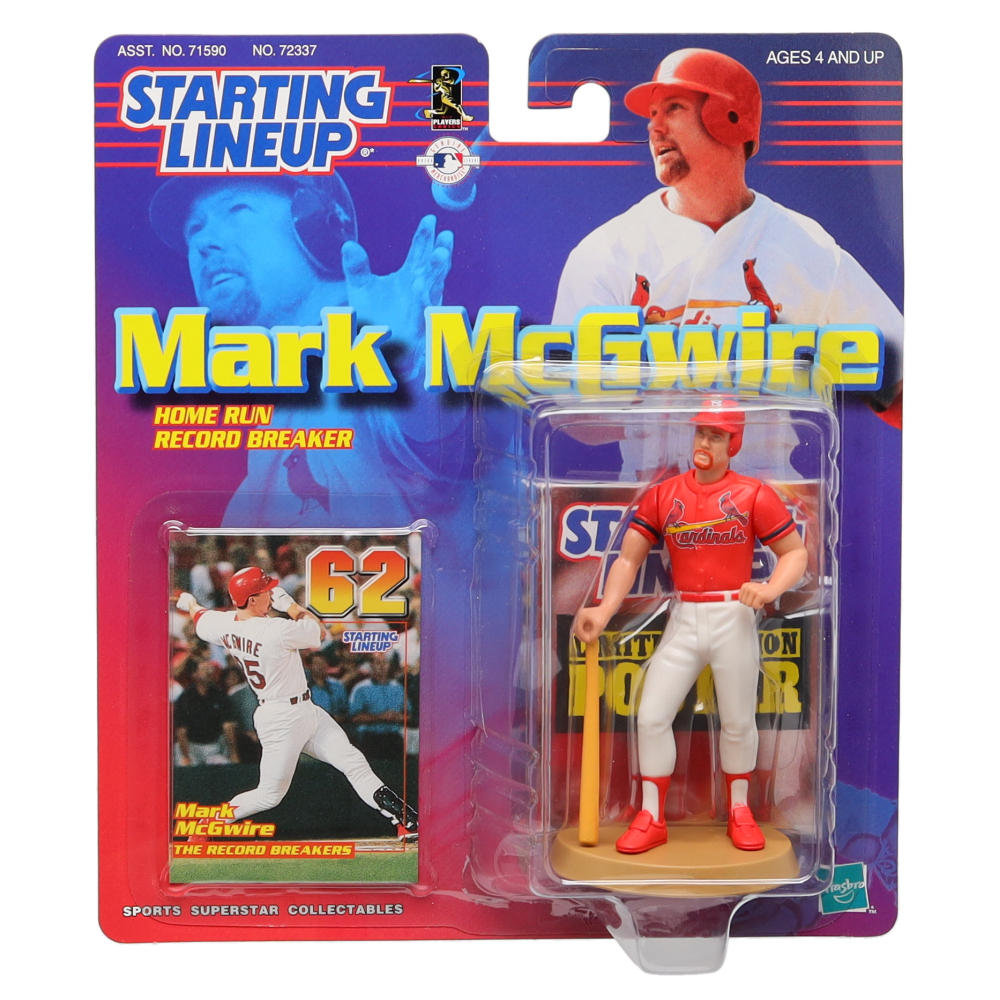 Mark McGwire 1999 Starting Lineup Figure with 1999 Hasbro Starting ...