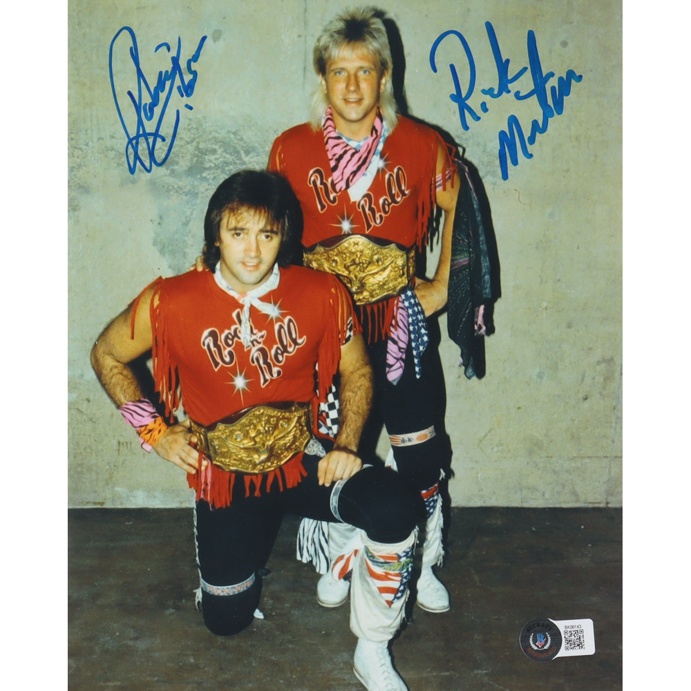 Robert Gibson & Ricky Morton Signed 8x10 Photo (Beckett) | Pristine Auction