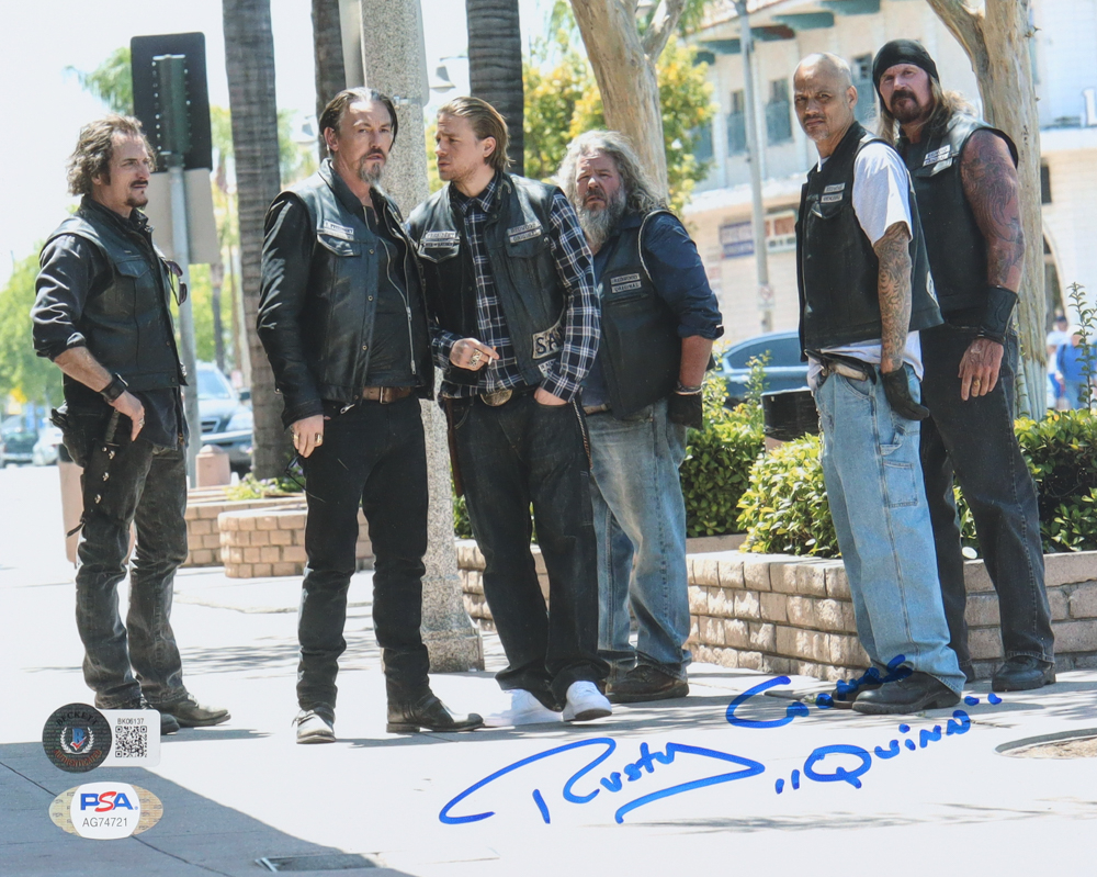 Rusty Coones Signed "Sons of Anarchy" 8x10 Photo Inscribed "Quinn ...