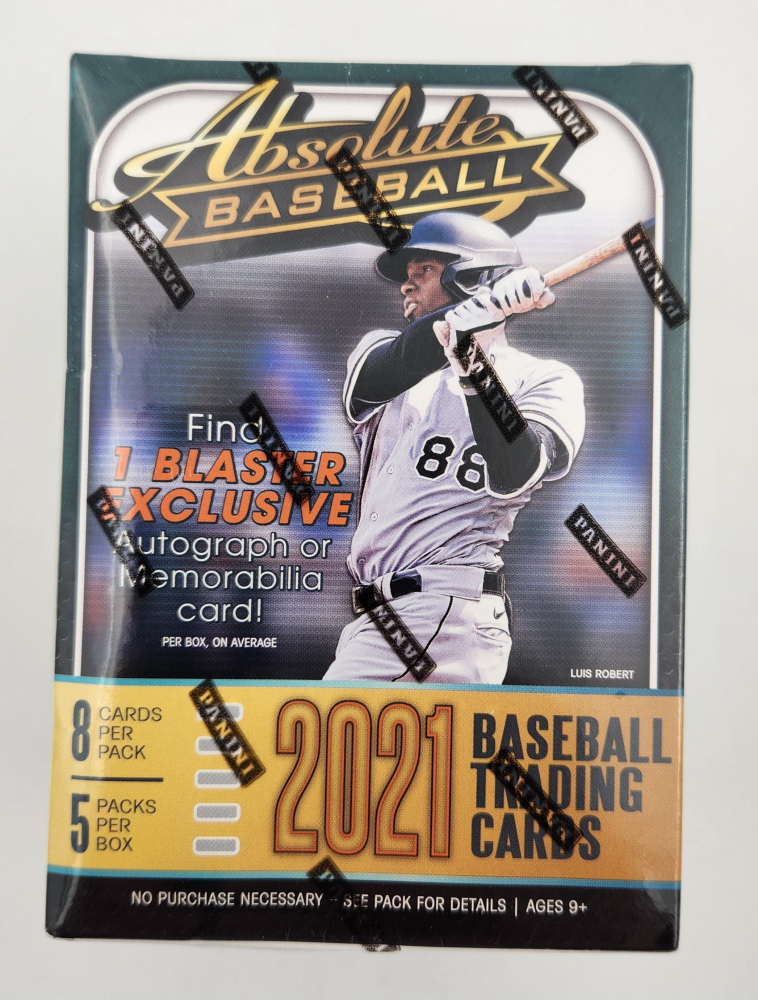 2021 Panini Absolute Baseball Blaster Box with (5) Packs | Pristine Auction