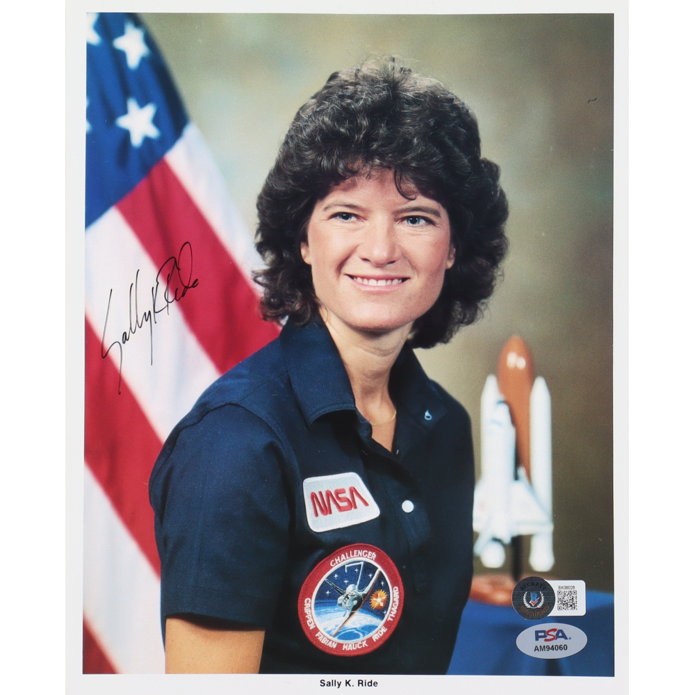 Sally Ride Signed NASA 8x10 Photo (Beckett & PSA) | Pristine Auction