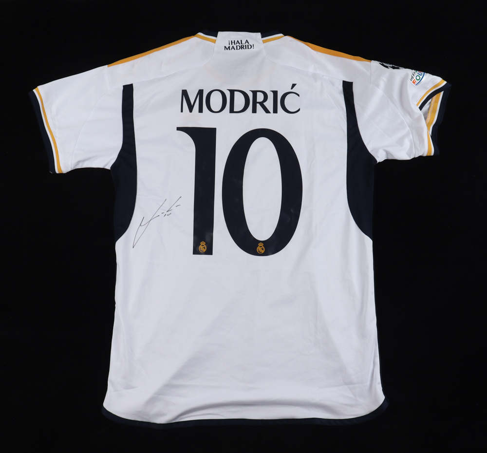 Luka Modric Signed Real Madrid Jersey (Beckett) | Pristine Auction