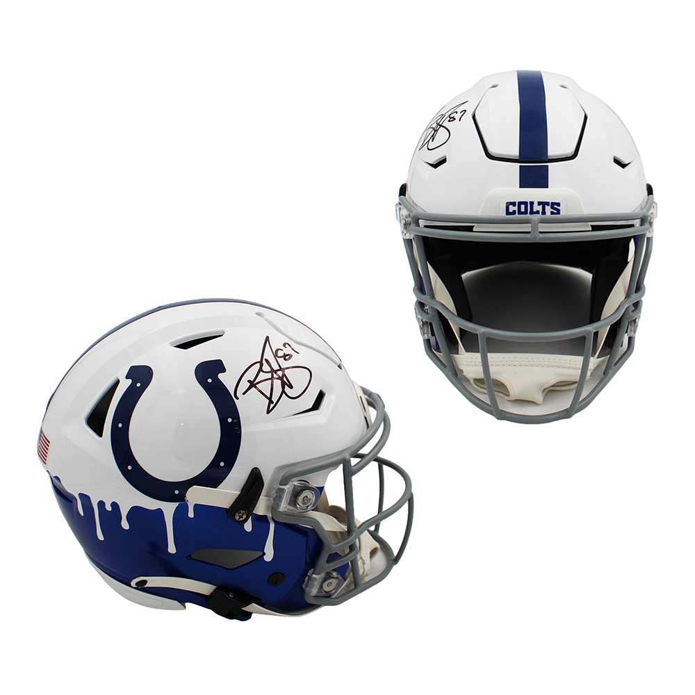 Reggie Wayne Signed Colts Full-Size Authentic On-Field Custom SpeedFlex ...