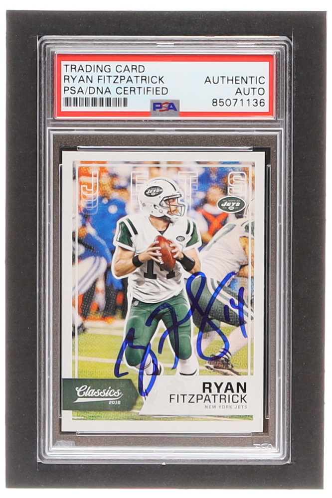 Ryan Fitzpatrick Signed 2016 Classics #36 (PSA) | Pristine Auction