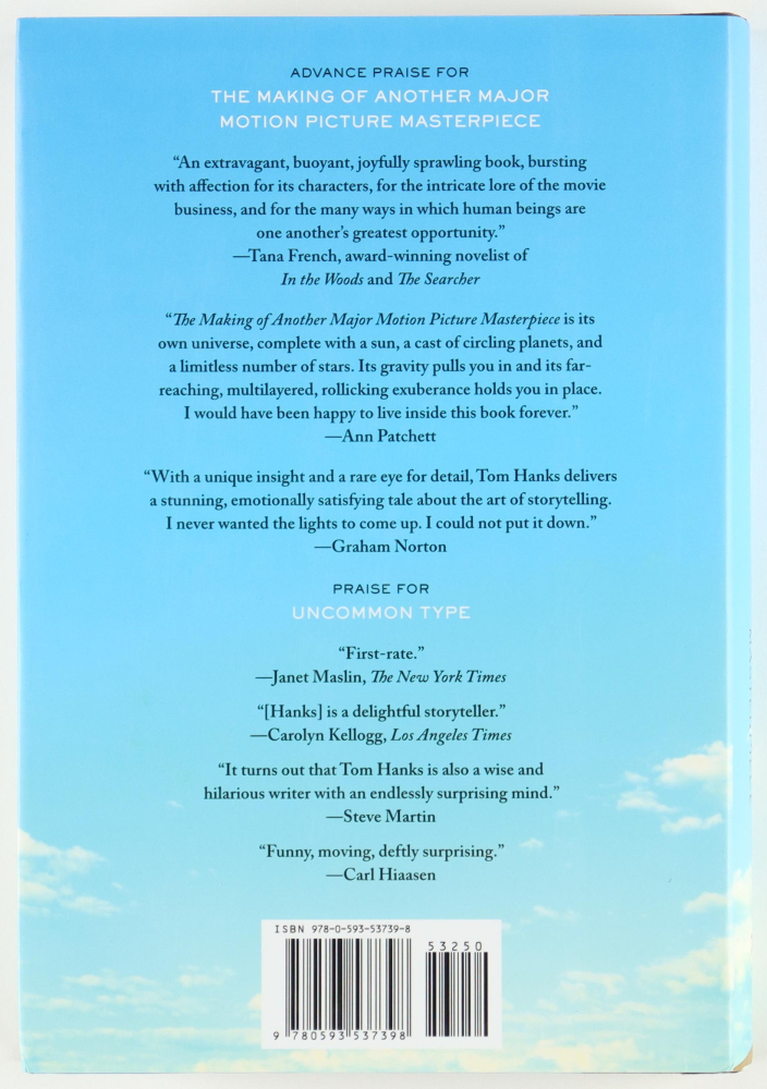 Tom Hanks Signed "The Making of Another Major Motion Picture ...