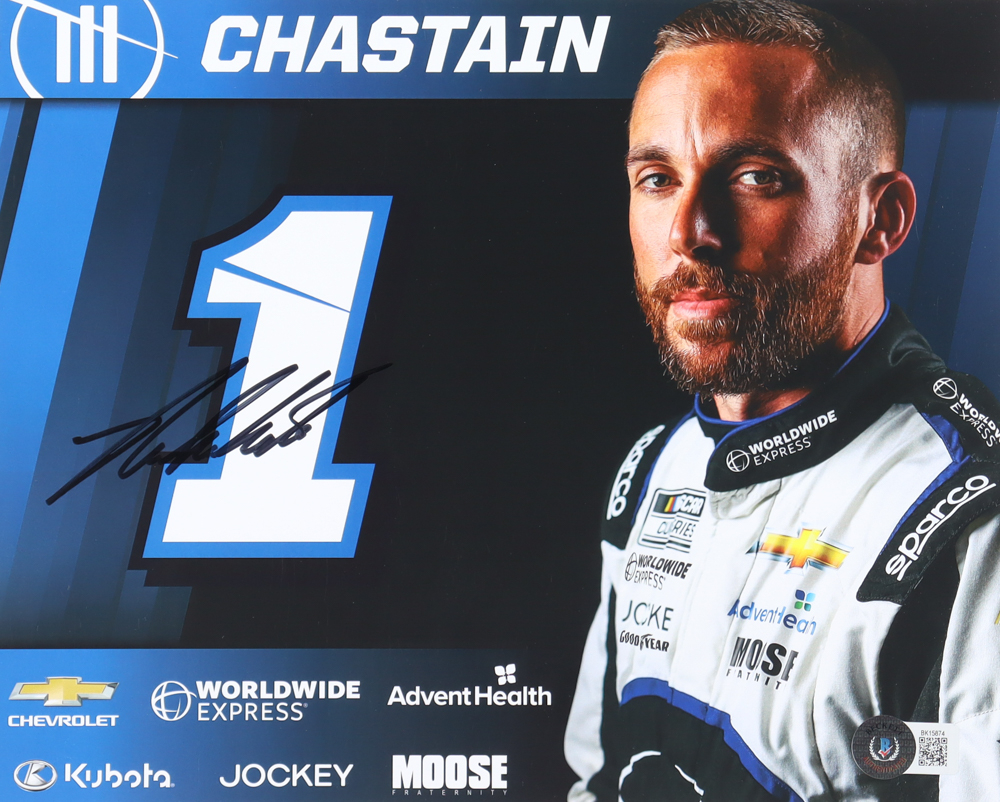 Ross Chastain Signed NASCAR 8x10 Photo (Beckett) | Pristine Auction