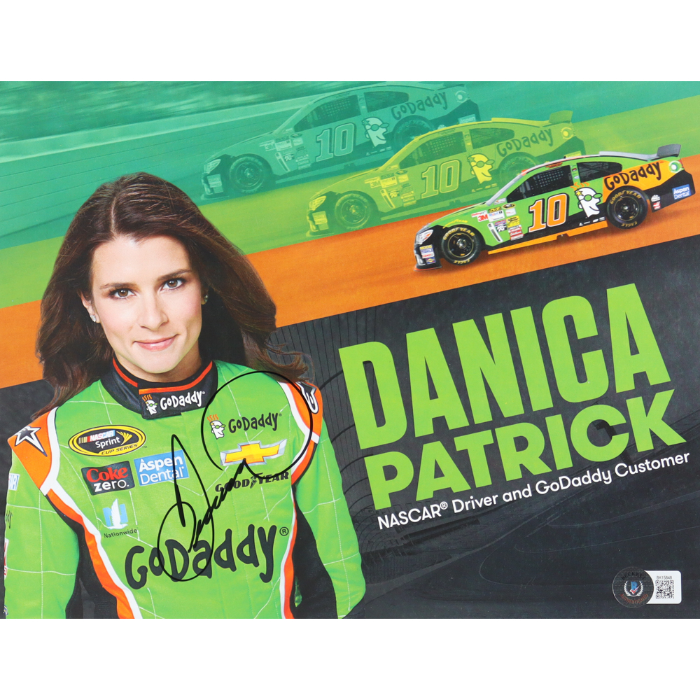 Danica Patrick Signed NASCAR 8x10 Photo (Beckett) | Pristine Auction