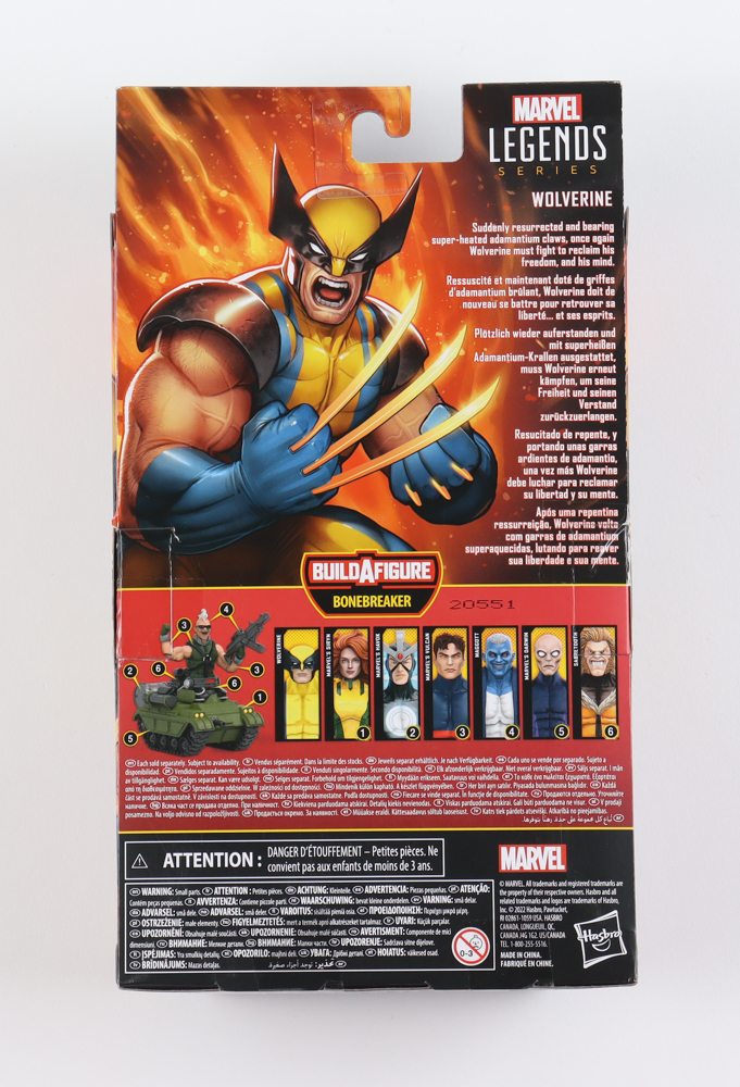 Roy Thomas Signed "Wolverine" Marvel Legends Series Action Figure ...