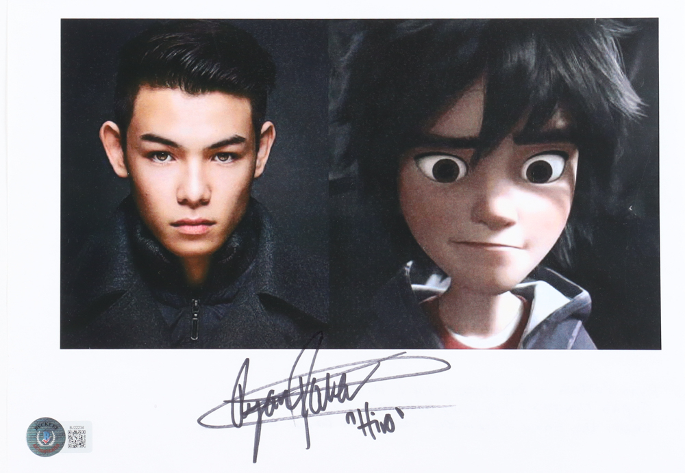Ryan Potter Signed "Big Hero 6" 8x10 Photo Inscribed "Hiro" (Beckett ...