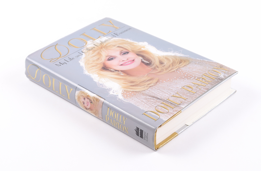 Dolly Parton Signed "Dolly: My Life and Other Unfinished Business ...
