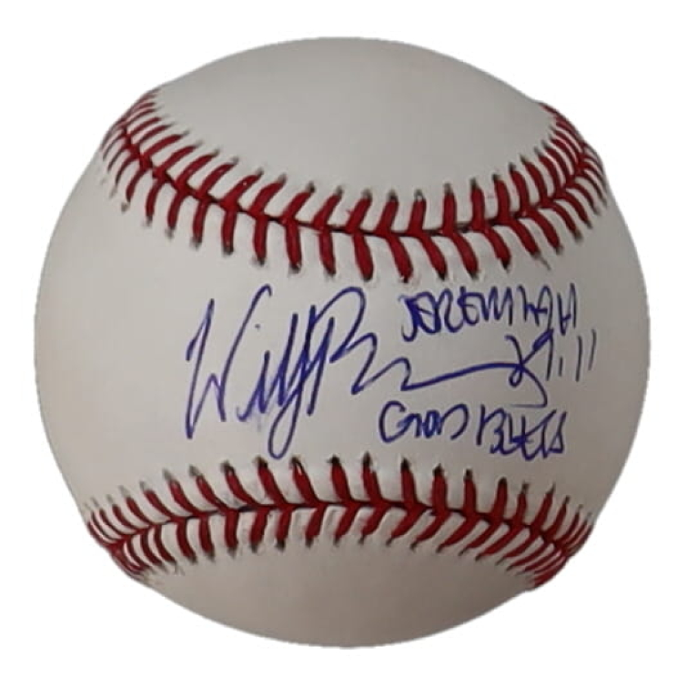 Will Benson Signed OML Baseball Inscribed "God Bless" (JSA) | Pristine ...