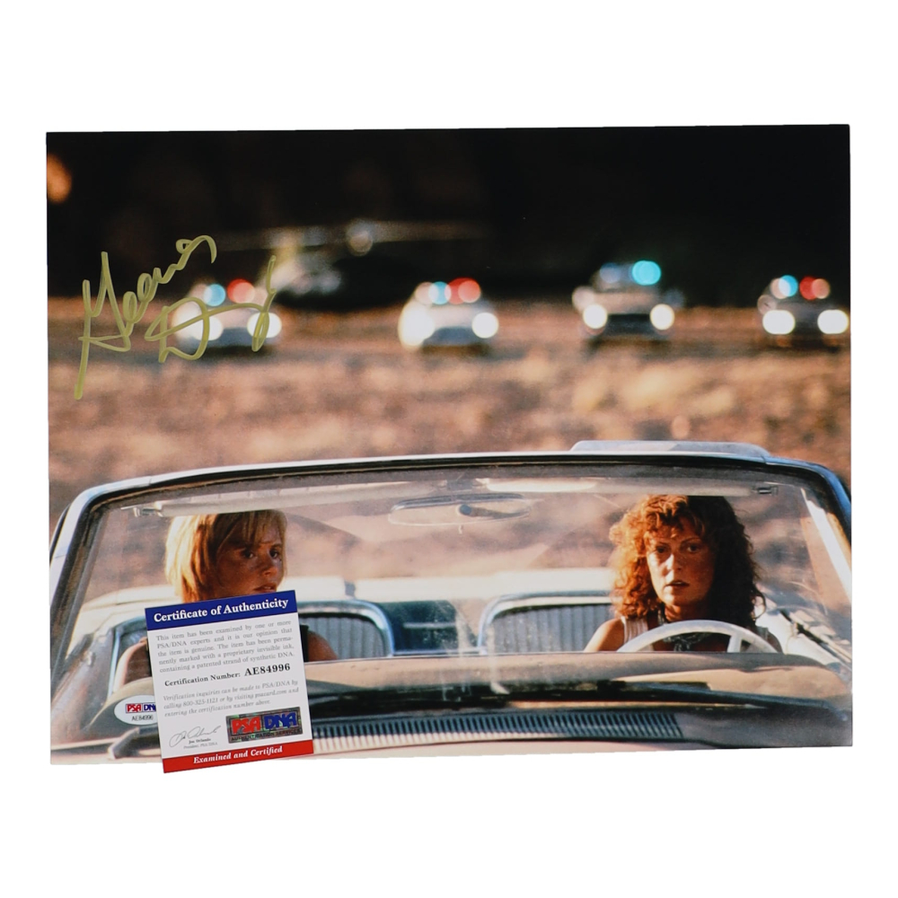 Geena Davis Signed "Thelma & Louise" 11x14 Photo (PSA) | Pristine Auction