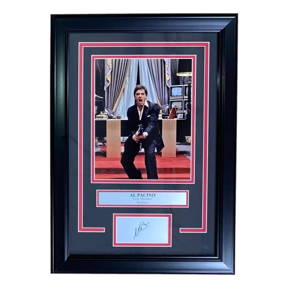 Al Pacino "Scarface" Custom Framed Photo | Pristine Auction