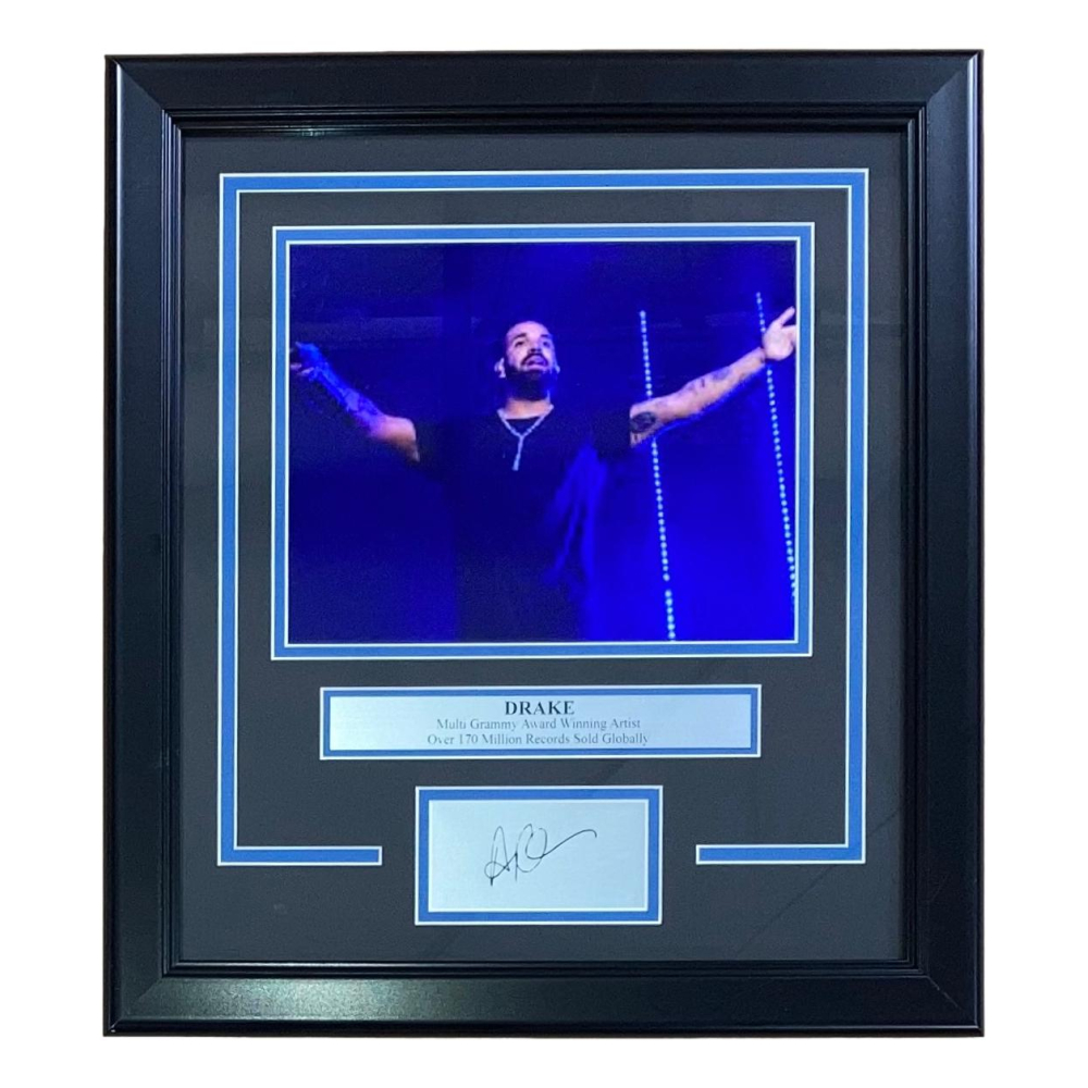Drake Custom Framed Photo | Pristine Auction