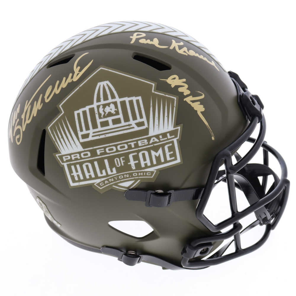 Pro Football HOF Logo Full-Size Salute to Service Alternate Speed ...