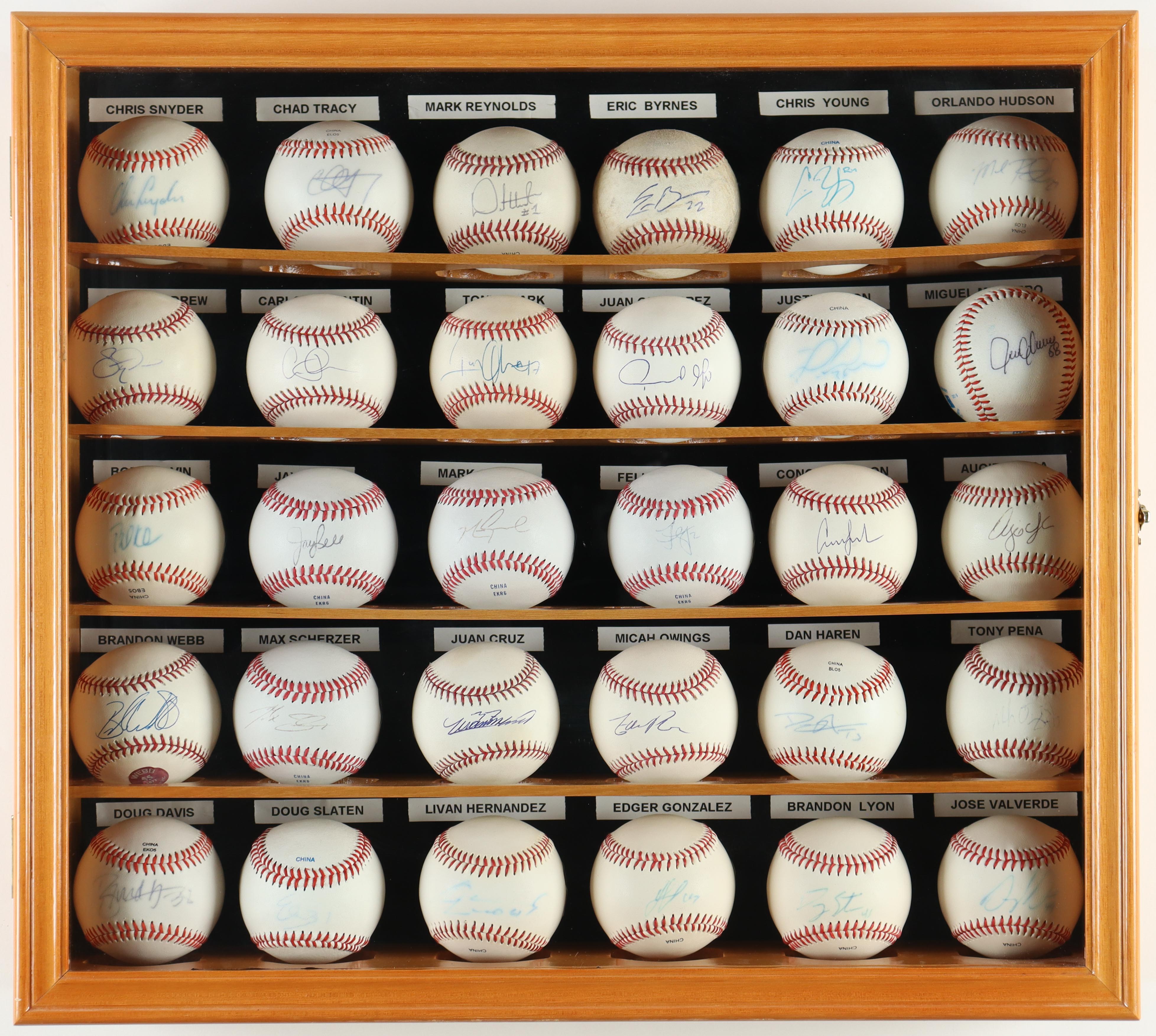 Diamondbacks Set of (30) Baseballs Individually-Signed By Juan ...