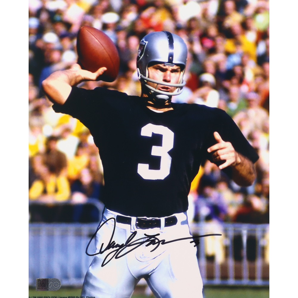 Daryle Lamonica Signed Raiders 8x10 Photo (AIV) | Pristine Auction