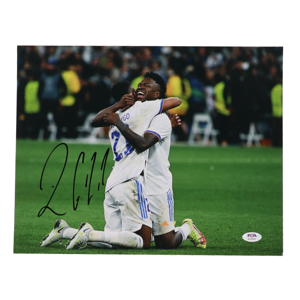 Rodrygo Signed Real Madrid CF 11x14 Photo (PSA) | Pristine Auction