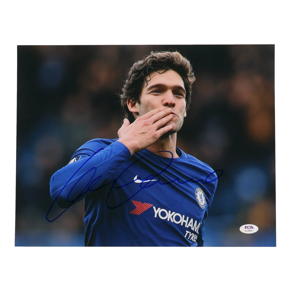 Marcos Alonso Signed Chelsea FC 11x14 Photo (PSA) | Pristine Auction