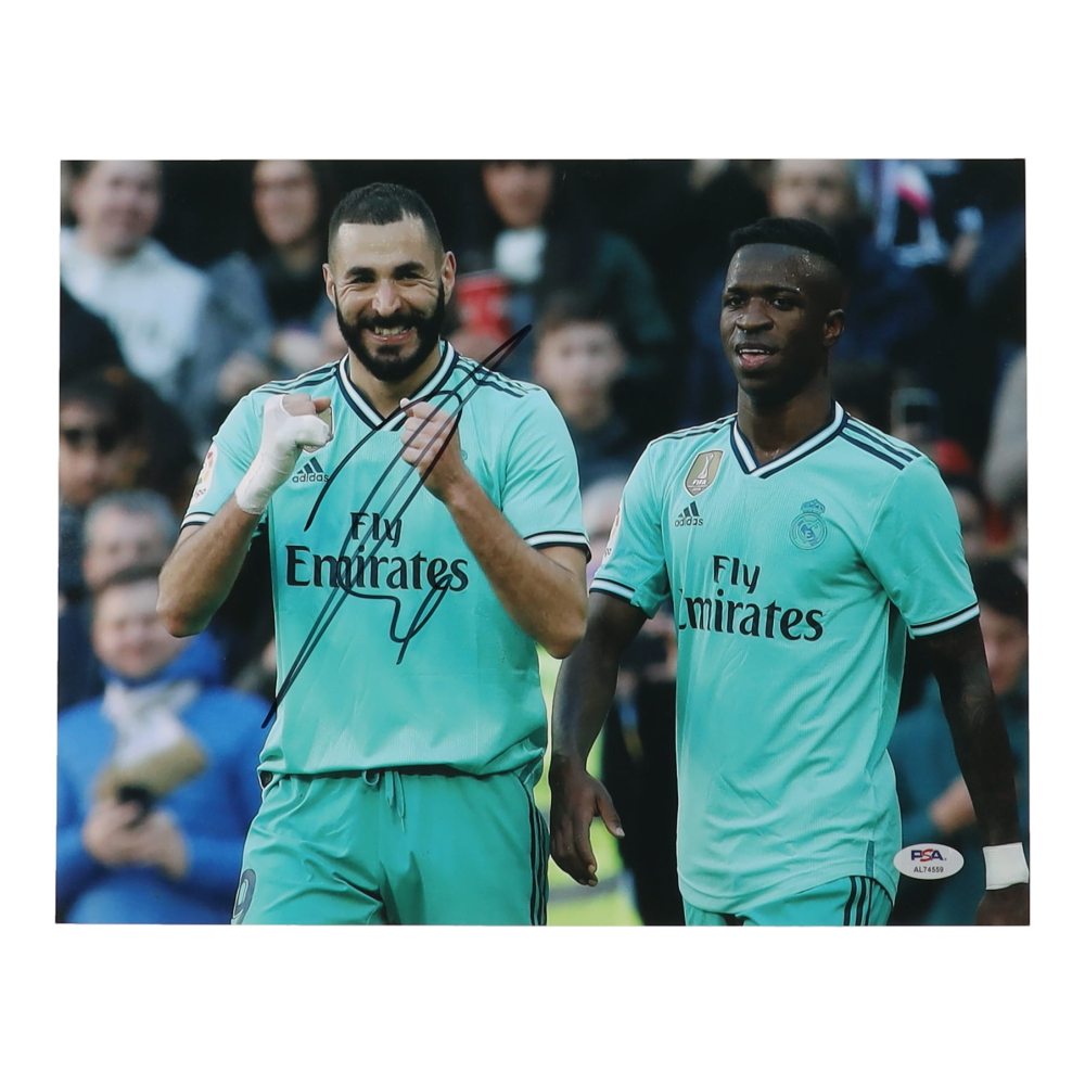 Karim Benzema Signed Real Madrid CF 11x14 Photo (PSA) | Pristine Auction