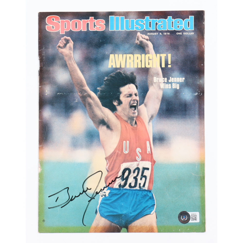 Bruce Jenner Signed Sports Illustrated Magazine Cover (Beckett) | Pristine Auction