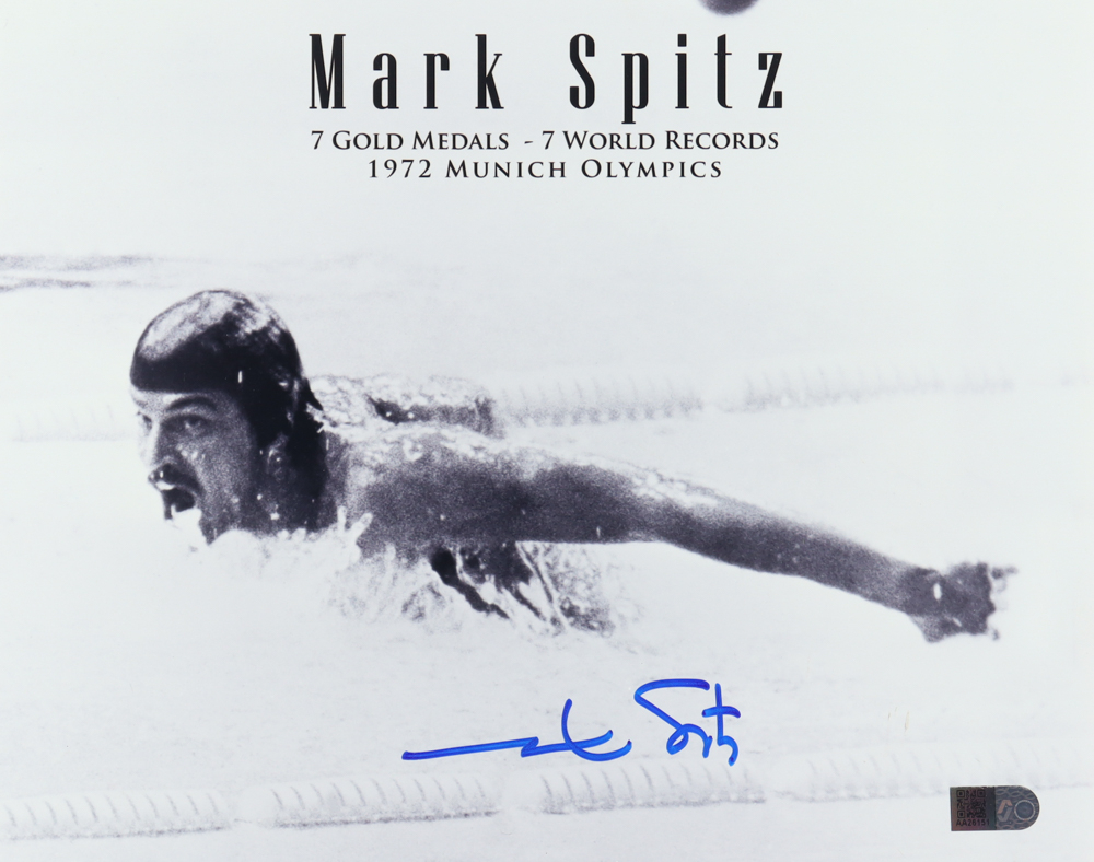 Mark Spitz Signed Team USA 8x10 Photo (AIV) | Pristine Auction