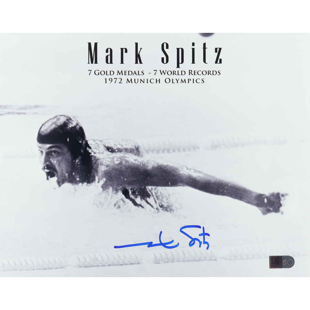 Mark Spitz Signed Team USA 8x10 Photo (AIV) | Pristine Auction