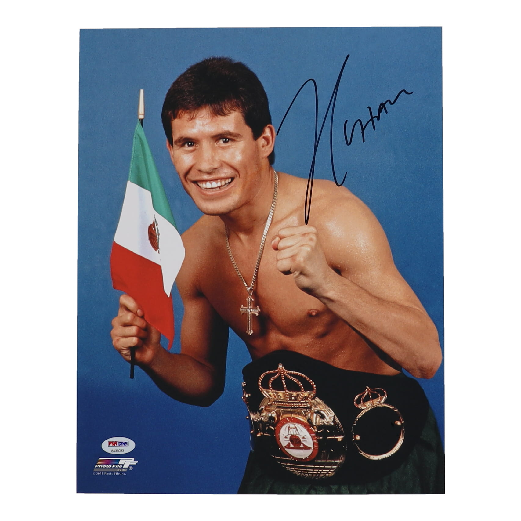 Julio Cesar Chavez Signed 11x14 Photo (PSA) | Pristine Auction