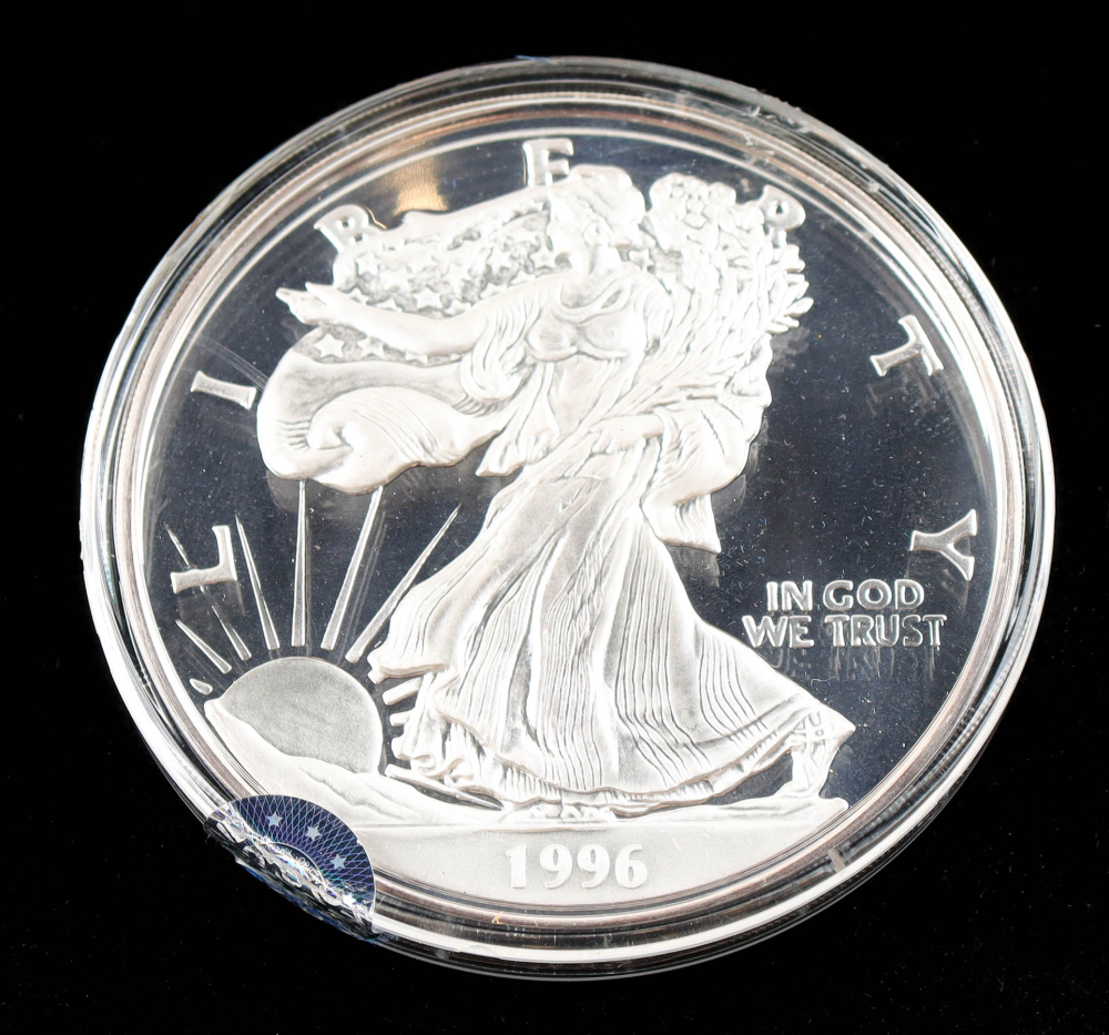 The Washington Mint Giant Half Pound Silver Eagle Proof .999 Pure ...