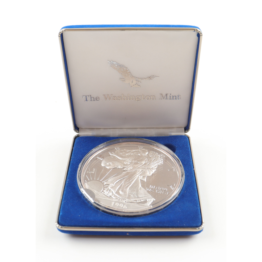 The Washington Mint Giant Half Pound Silver Eagle Proof .999 Pure ...