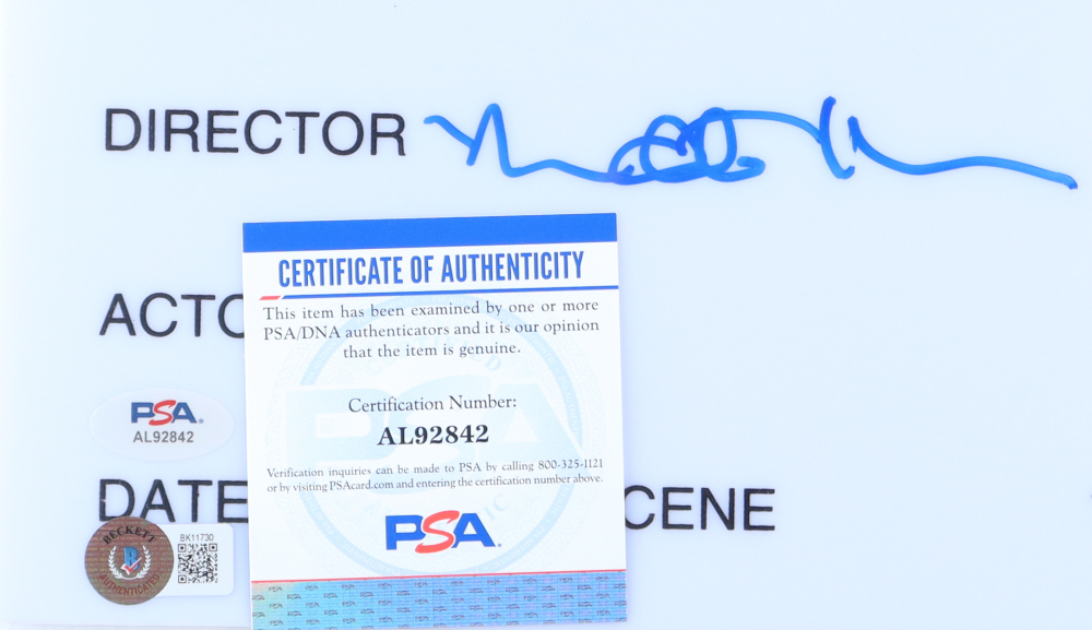Matt Reeves Signed Clapperboard (PSA & Beckett) | Pristine Auction
