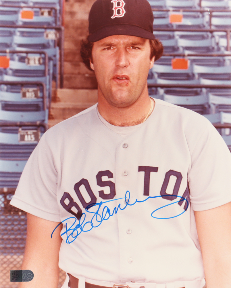 Bob Stanley Signed Red Sox 8x10 Photo (AIV) | Pristine Auction
