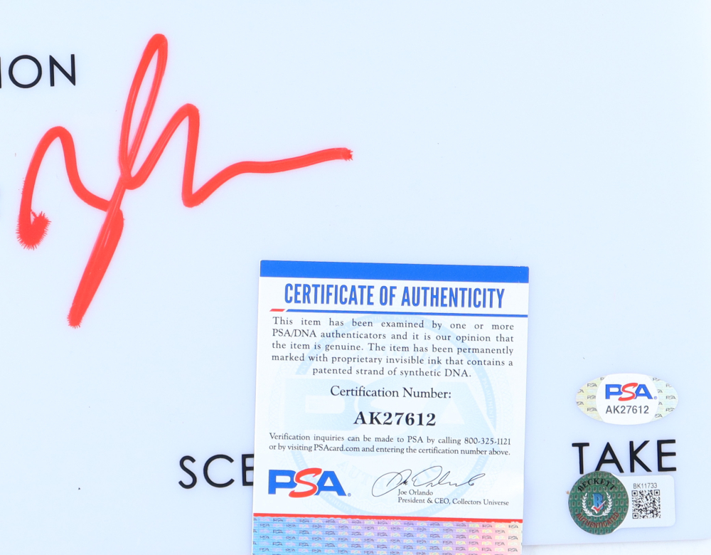 Zack Snyder Signed Clapperboard (PSA & Beckett) | Pristine Auction