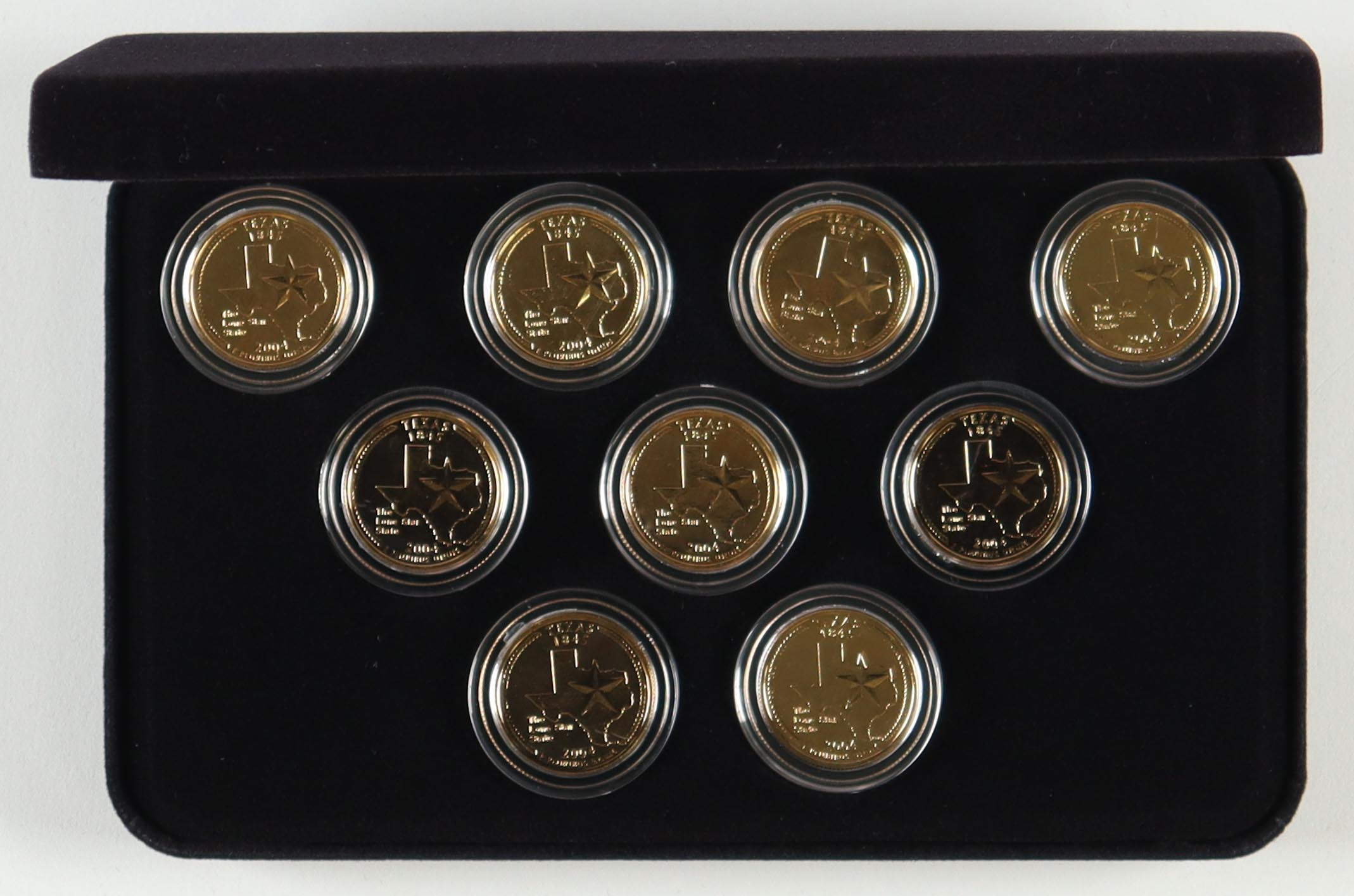 Dallas Cowboys Colorized US Coin Set | Pristine Auction