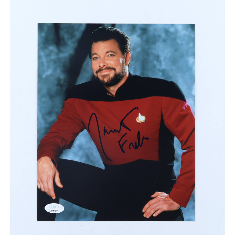 Jonathan Frakes Signed "Star Trek: The Next Generation" 8x10 Photo (JSA ...