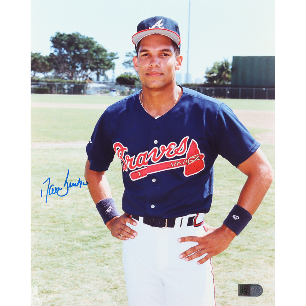 David Justice Signed Braves 8x10 Photo (AIV) | Pristine Auction