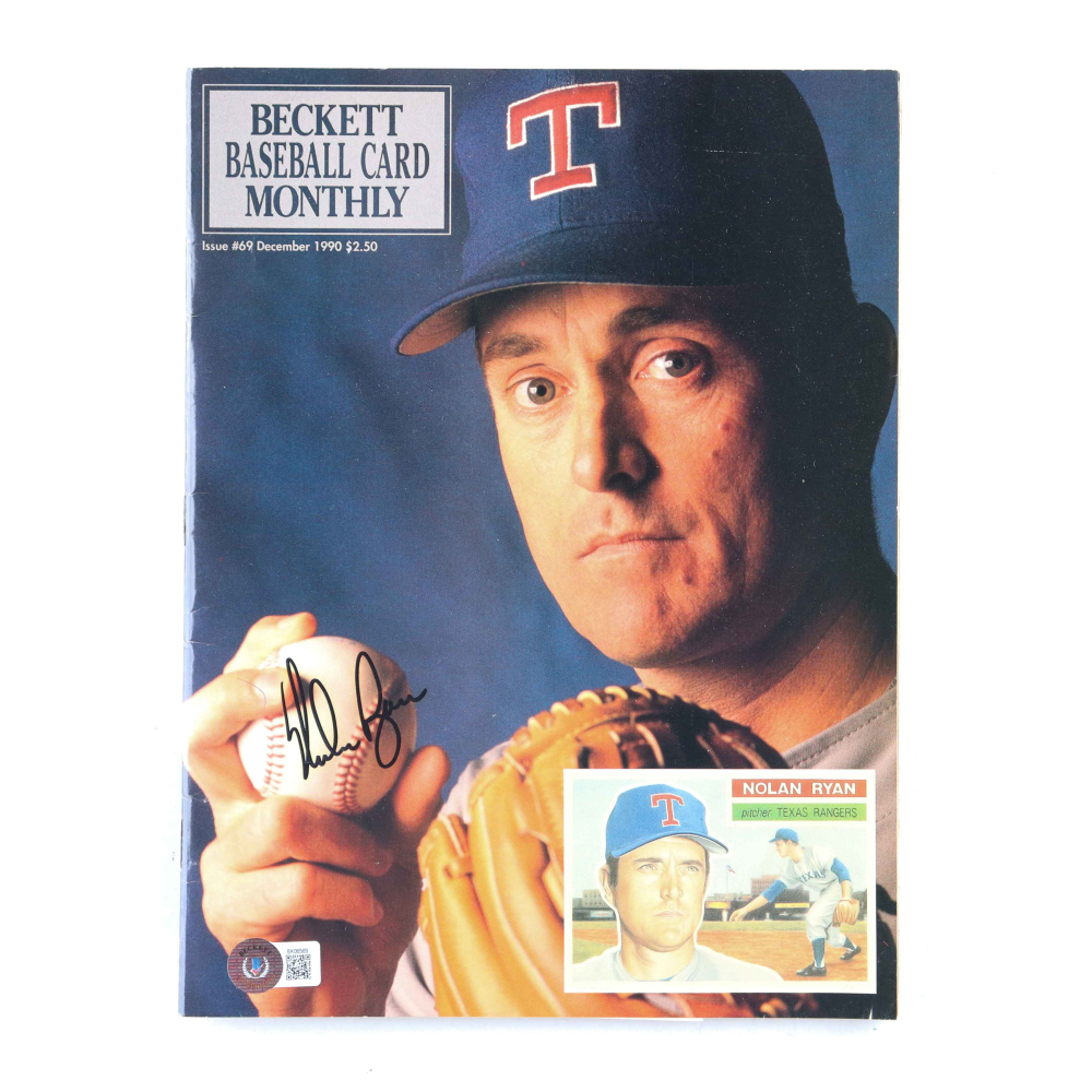 Nolan Ryan Signed 1990 