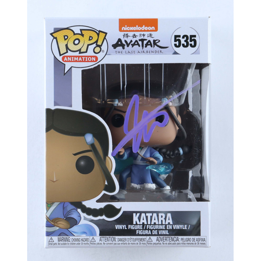 Mae Whitman Signed "Avatar The Last Airbender" #535 Katara Funko Pop ...