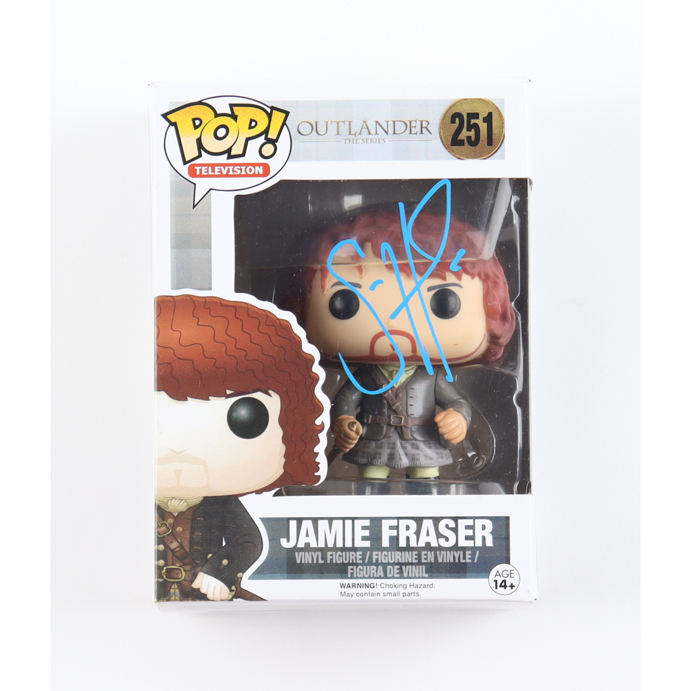 Sam Heughan Signed Outlander #251 Jamie Fraser Funko Pop! Vinyl Figure ...