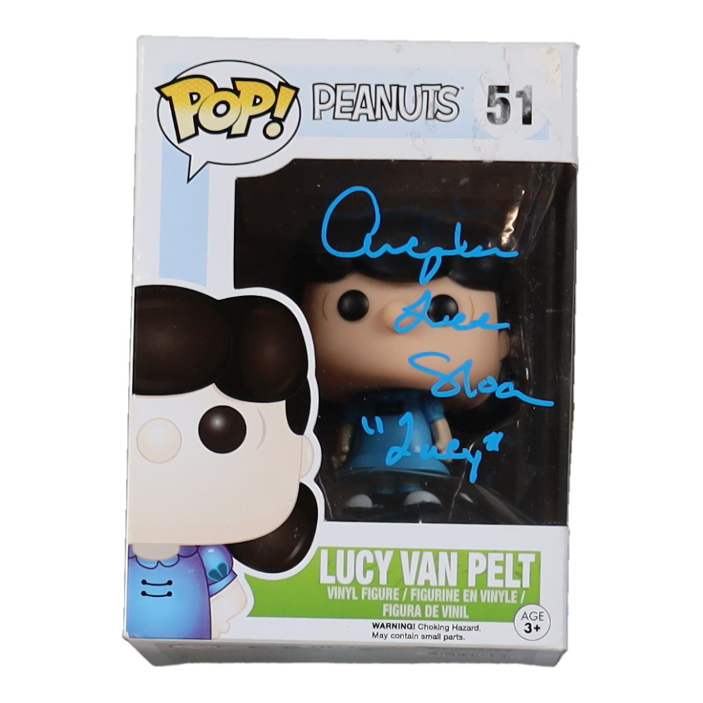 Angela Lee Sloan Signed "Peanuts" Lucy Van Pelt #51 Funko Pop! Vinyl ...
