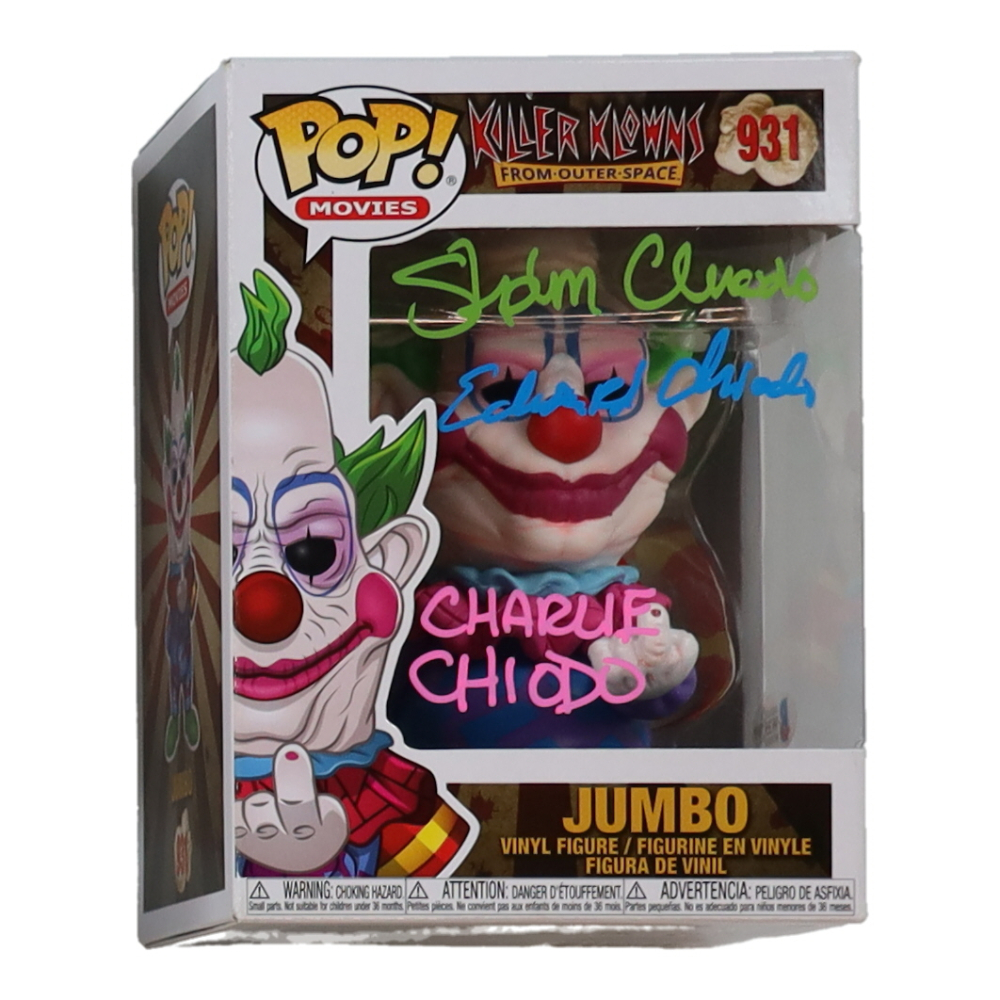 Stephen Chiodo, Charlie Chiodo & Edward Chiodo Signed "Killer Klowns ...