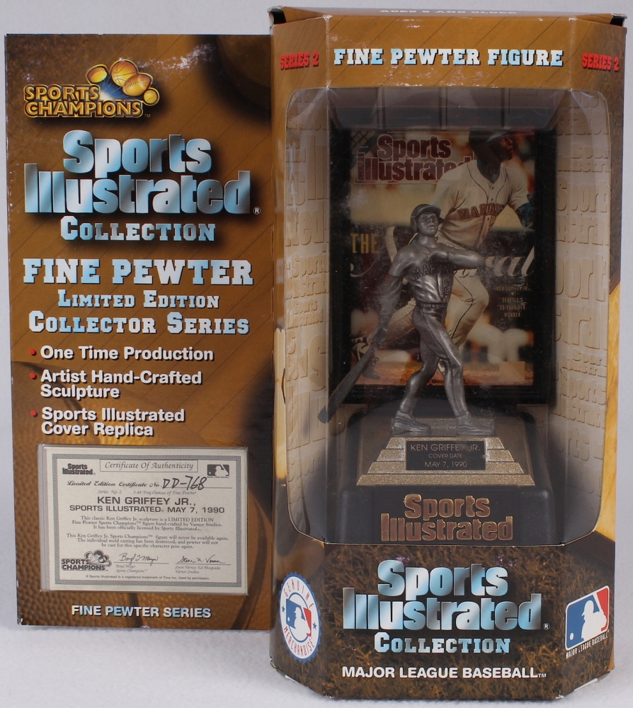Ken Griffey Jr. LE Sports Illustrated Collection Fine Pewter Figure ...