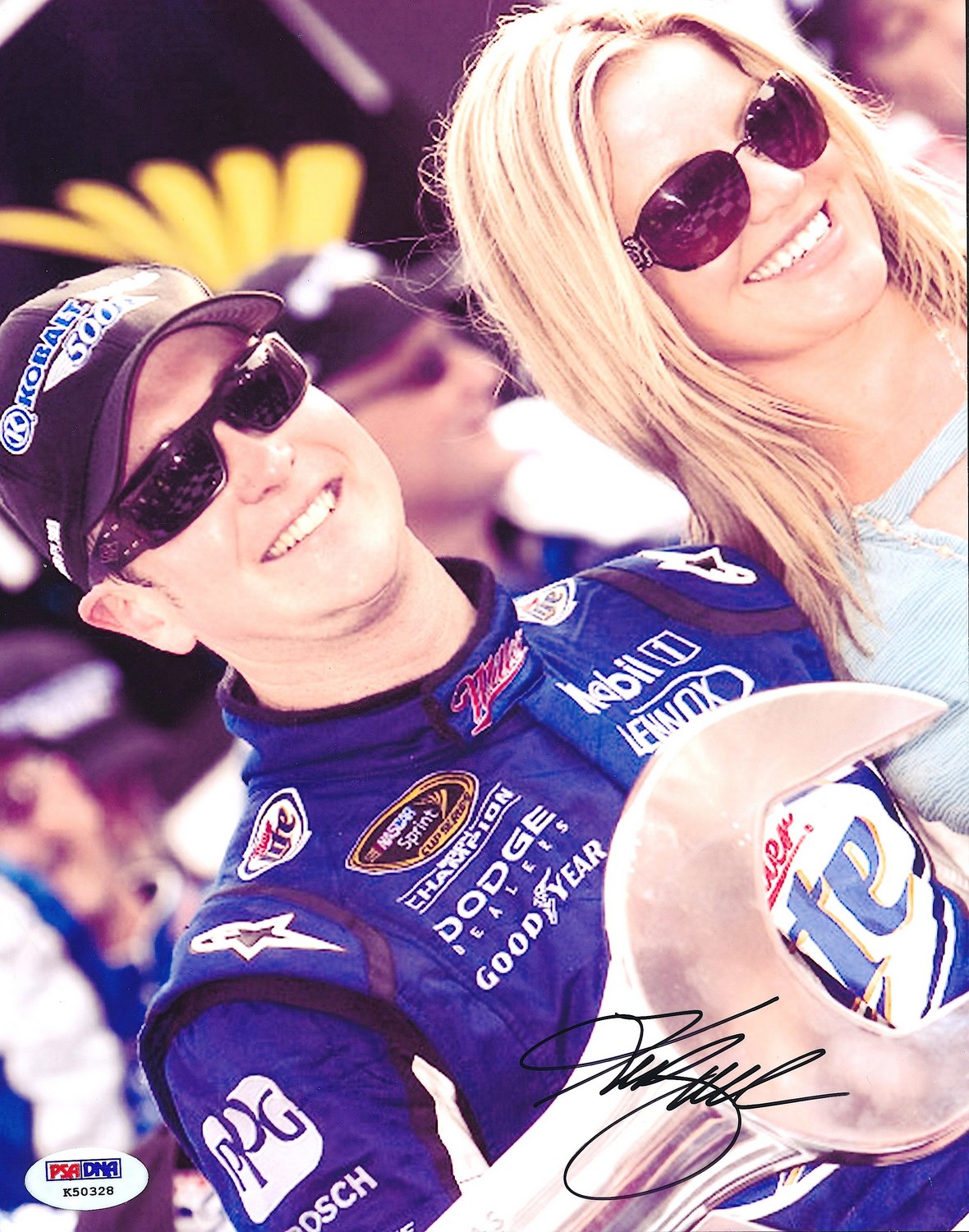 Kurt Busch Signed NASCAR 8x10 Photo (PSA COA) | Pristine Auction