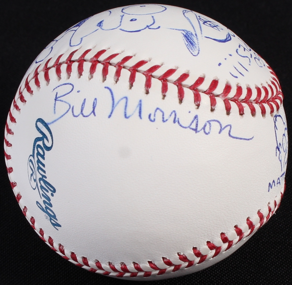 Matt Groening & Bill Morrison Dual Signed "The Simpsons" OML Baseball ...