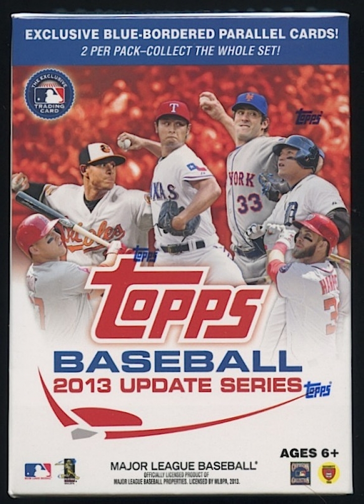 2013 Topps Update Baseball Unopened Box of (10) Packs with (1 ...